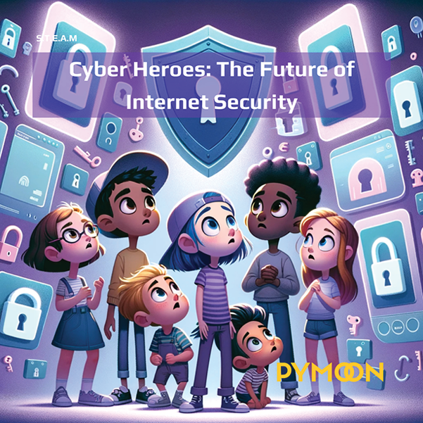 Cyber Heroes : The Future of Internet. – Pymoon - Pymoon Dyslexia Friendly Books